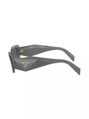 Prada Rectangle-frame Sunglasses - Grey