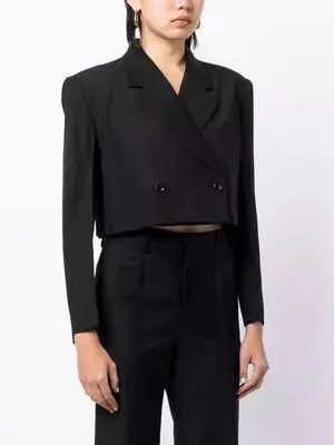 JNBY Cropped Double-breasted Blazer