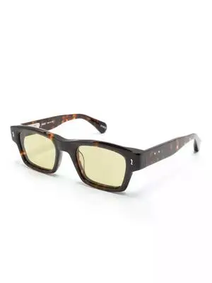 PETER AND MAY Amy Rectangle-frame Sunglasses