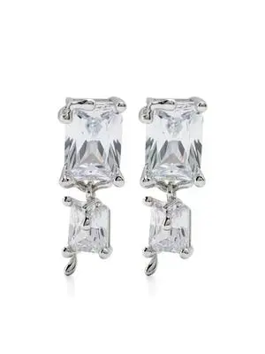 MARIA BLACK Roppongi Drop Earrings - Silver
