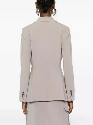 Theory Crepe Staple Blazer - Neutrals