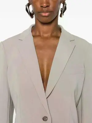 Theory Crepe Staple Blazer - Neutrals