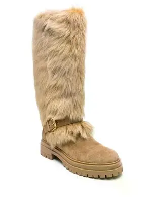 GIANVITO ROSSI Panelled Knee-high Boots