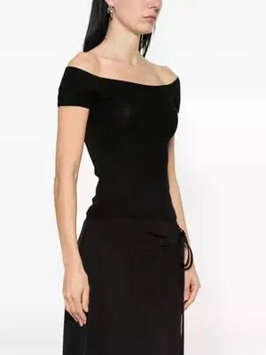 Eric Bompard Bardot-neckline Top