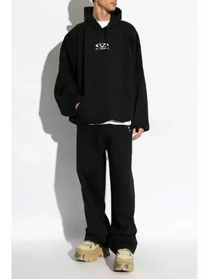Vetements Logo Print Cotton Hoodie