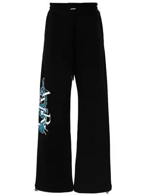 Amiri Cny Dragon Cotton Track Pants