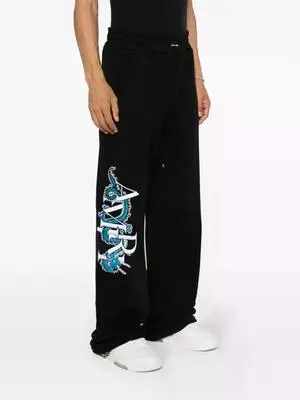Amiri Cny Dragon Cotton Track Pants