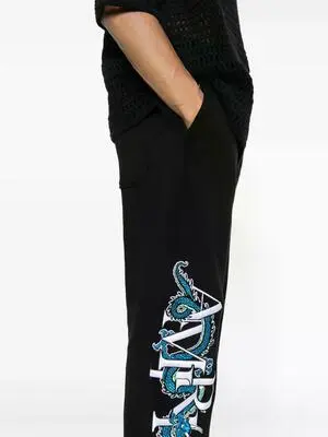 Amiri Cny Dragon Cotton Track Pants