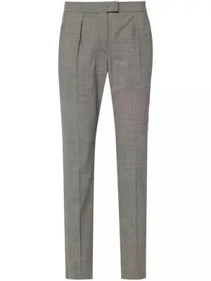 Isabel Marant Étoile Nolena Houndstooth Stretch-wool Trousers