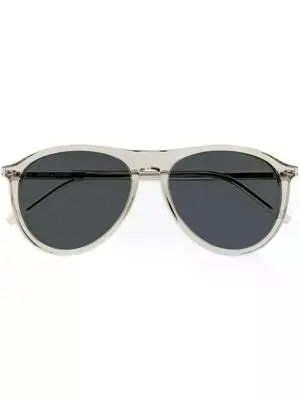 Saint Laurent 667 Pilot-frame Sunglasses