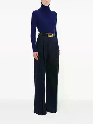 Victoria Beckham Roll-neck Fine-knit Jumper