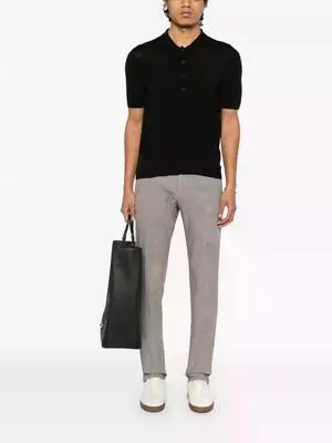 Incotex Houndstooth Trousers - Brown