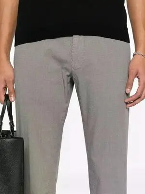 Incotex Houndstooth Trousers - Brown