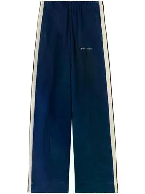 Palm Angels Side-stripe Chambray Trousers