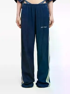 Palm Angels Side-stripe Chambray Trousers