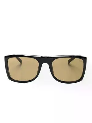 Dunhill Rollagas Spoiler Square-frame Sunglasses - Black