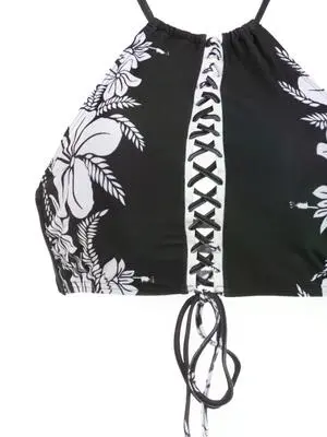 AMIR SLAMA Printed Bikini Set