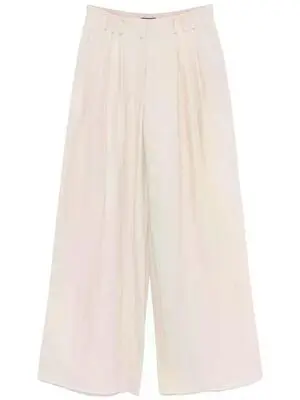 Giorgio Armani Box Pleat Pants For Women