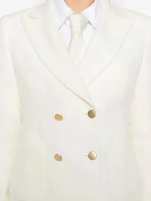 Tagliatore Double-breasted Bouclé Blazer