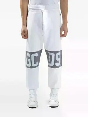 Gcds Logo-print Cotton Sweatpants