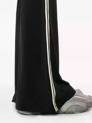 Palm Angels Logo-embroidered Trousers - Black