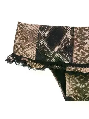 AMIR SLAMA Printed Bikini Set