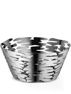 ALESSI Barket Stainless-steel Basket - Silver