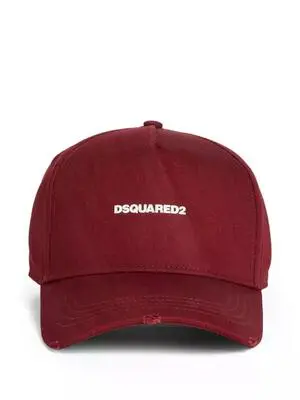 Dsquared2 Mini-Logo Baseball Cap Red