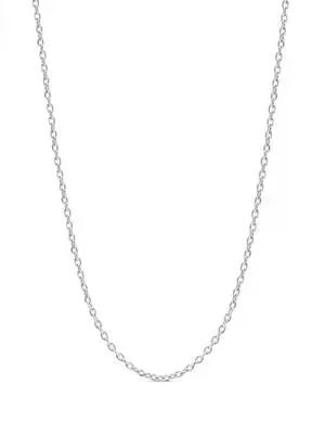 NIALAYA JEWELRY Rolo Chain Necklace - Silver