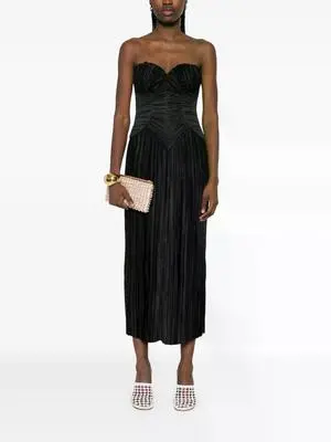 Cult Gaia Ashika Midi Dress - Black