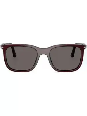 Persol Square Frame Sunglasses - Red