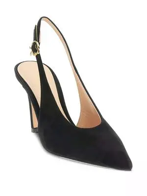 GIANVITO ROSSI 85mm Robbie Slingback Pumps - Black