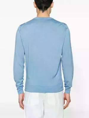 DRUMOHR Merino-wool Top - Blue