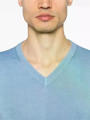 DRUMOHR Merino-wool Top - Blue