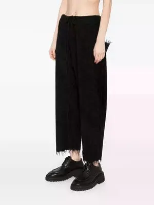 RUNDHOLZ Knitted Cropped Trousers
