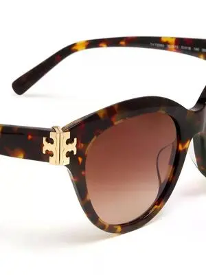 Tory Burch Tortoiseshell Cat-eye Sunglasses