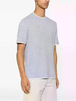 Brunello Cucinelli Contrast-trim T-shirt