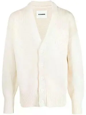 Jil Sander Ribbed Cardigans For Men