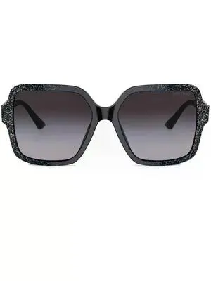 JIMMY CHOO Square-frame Sunglasses - Black