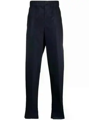 Giorgio Armani Elasticated-waist Cotton Trousers