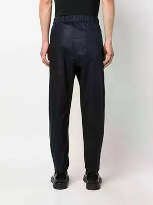 Giorgio Armani Elasticated-waist Cotton Trousers