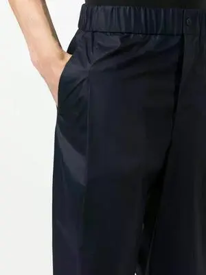 Giorgio Armani Elasticated-waist Cotton Trousers