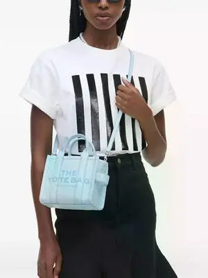 Marc Jacobs The Leather Crossbody Tote Bag - Blue