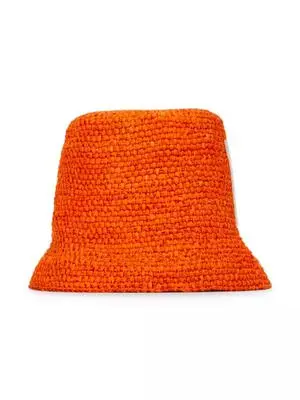 Jacquemus Le Bob Ficiu Bucket Hat - Orange