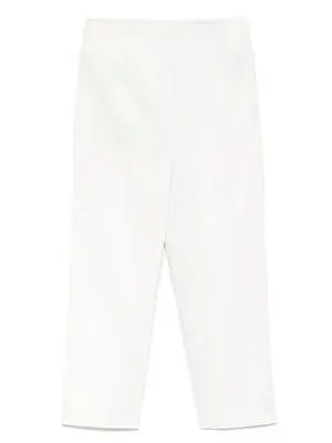 Cult Gaia Cropped Slim-fit Trousers - Neutrals