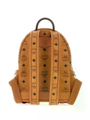 Mcm Monogram-print Backpack