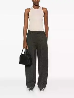 Vince Herringbone Trousers