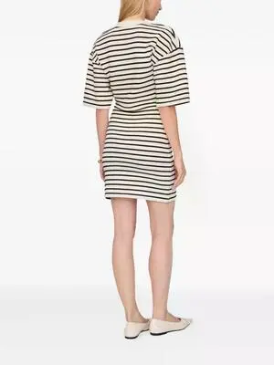 ANINE BING Striped Mini Dress