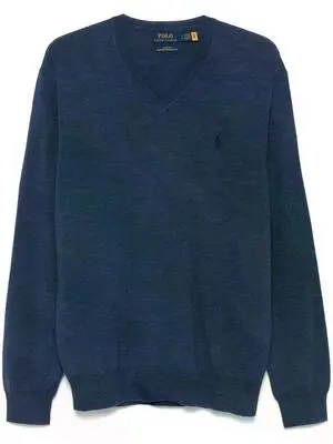 Polo Ralph Lauren Polo Pony-embroidered Sweater - Blue