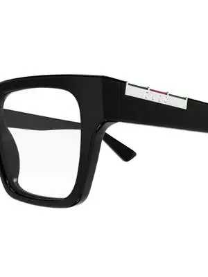 Gucci Square-frame Glasses - Black